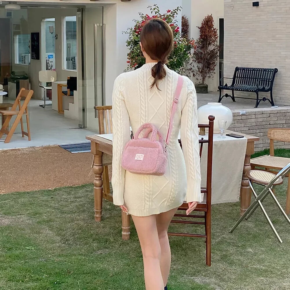 Cozy Chic Sherpa Mini Tote Bag on Luulla