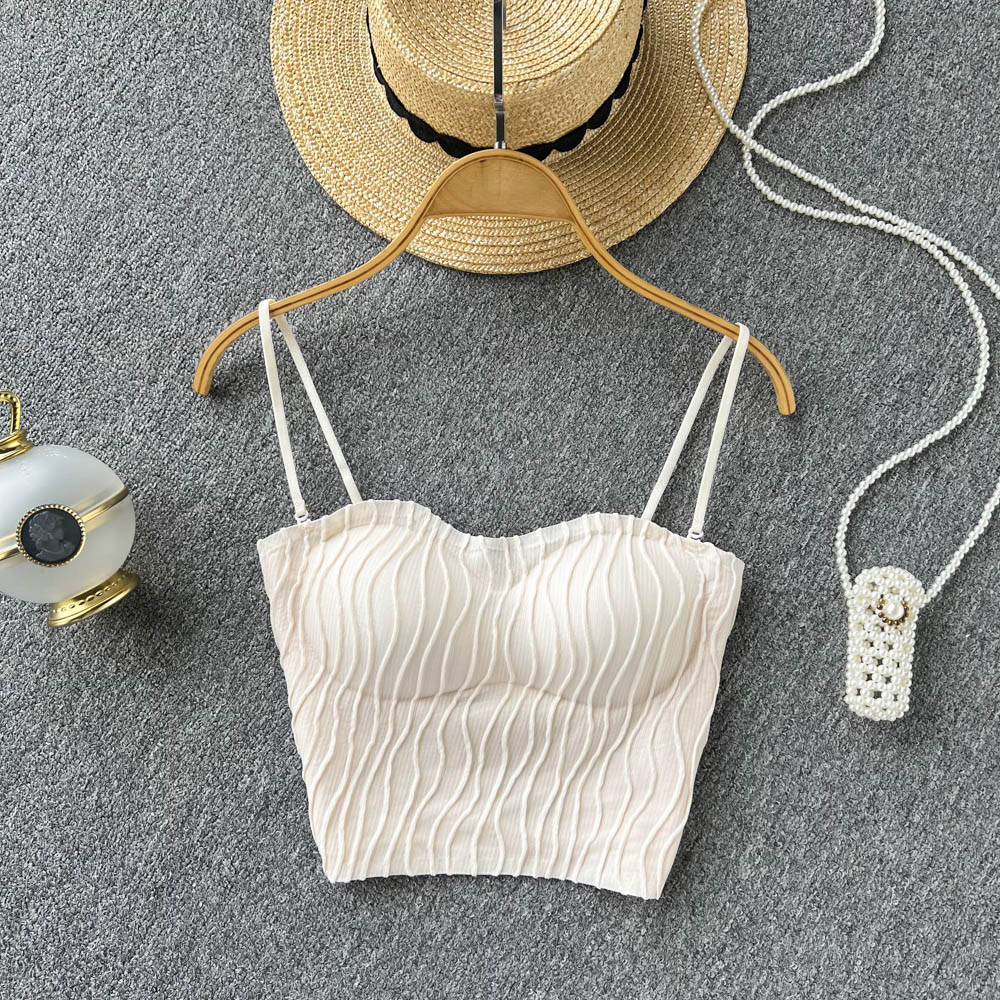 Spaghetti Strap Fashion Crop Top , Casual Crop Top on Luulla