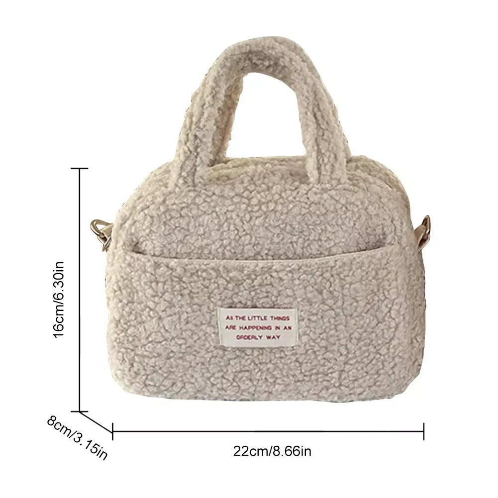 Cozy Chic Sherpa Mini Tote Bag on Luulla